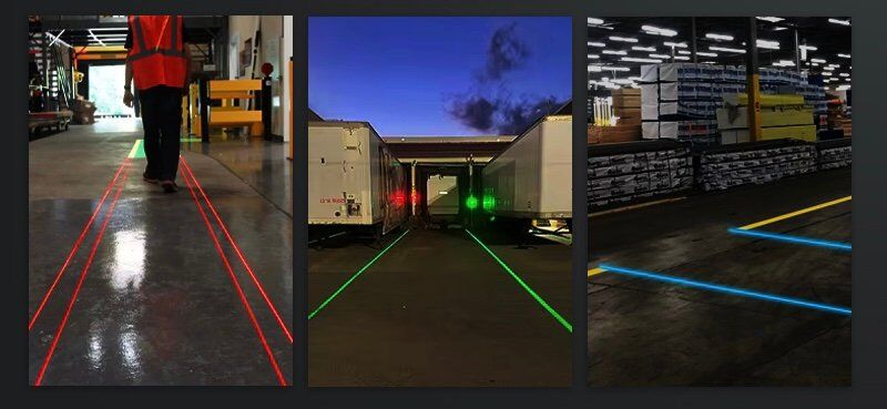 Floor Marking Laser Projector _ Projection Lasers For Area Marking – KFPT
